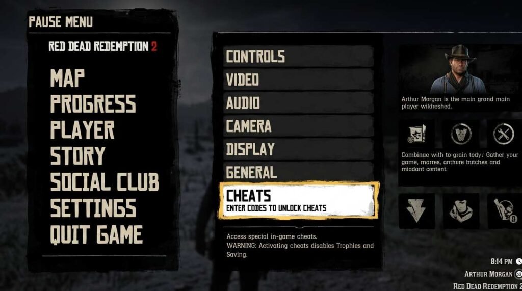 Red Dead Redemption 2 Cheats: Every Code and How to Unlock It